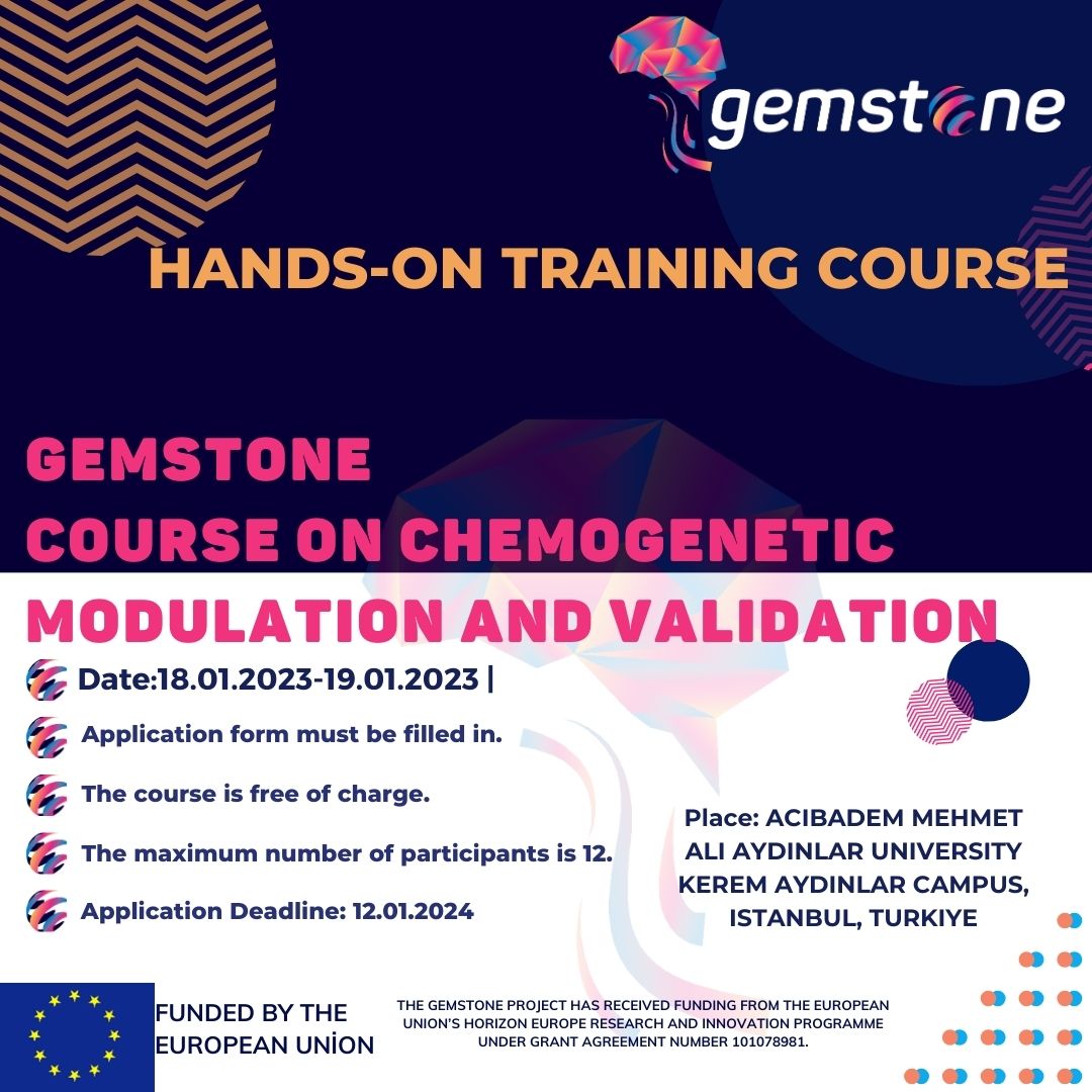 GEMSTONE course on chemogenetic modulation and validation | Gemstone ...